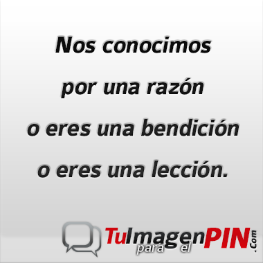 Nos conocimos... Imagen de amor para el pin | Imagen para el pin ...