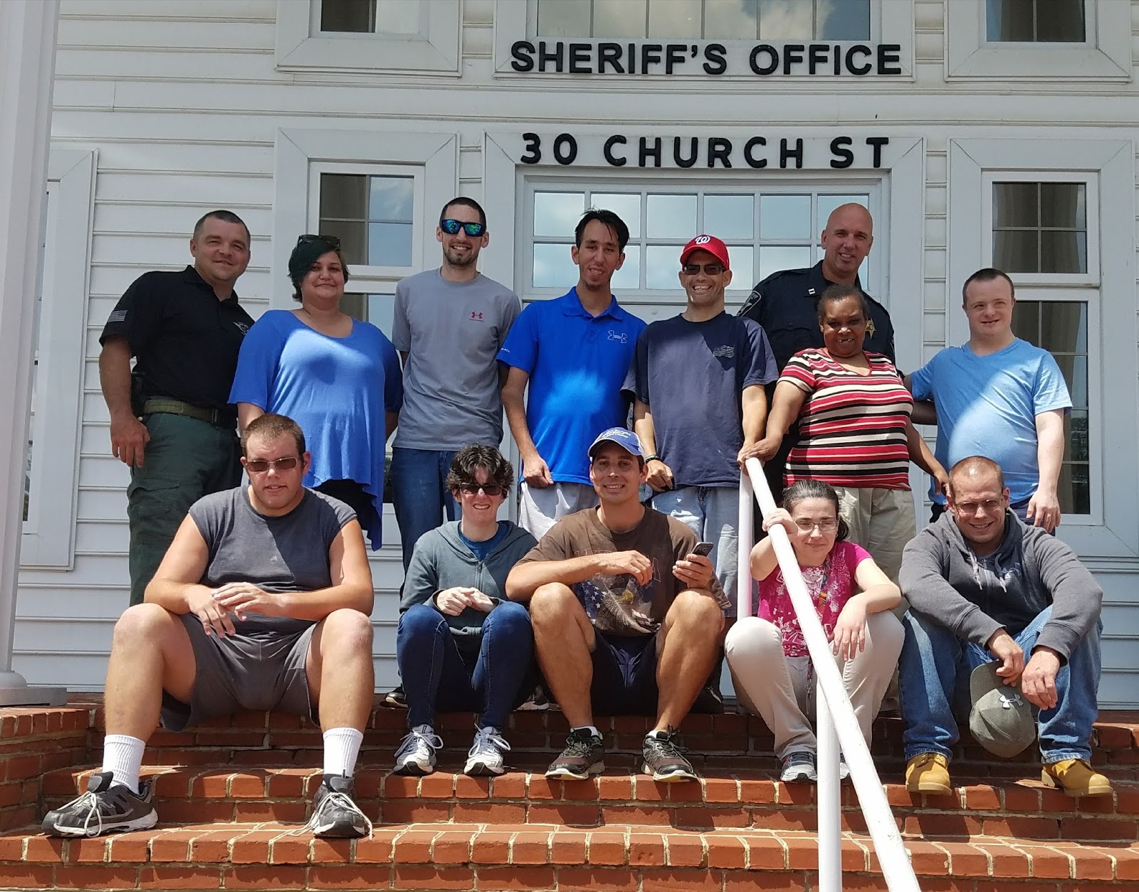 Calvert County Sheriff's Office: CENTER FOR LIFE ENRICHMENT VISITS THE ...