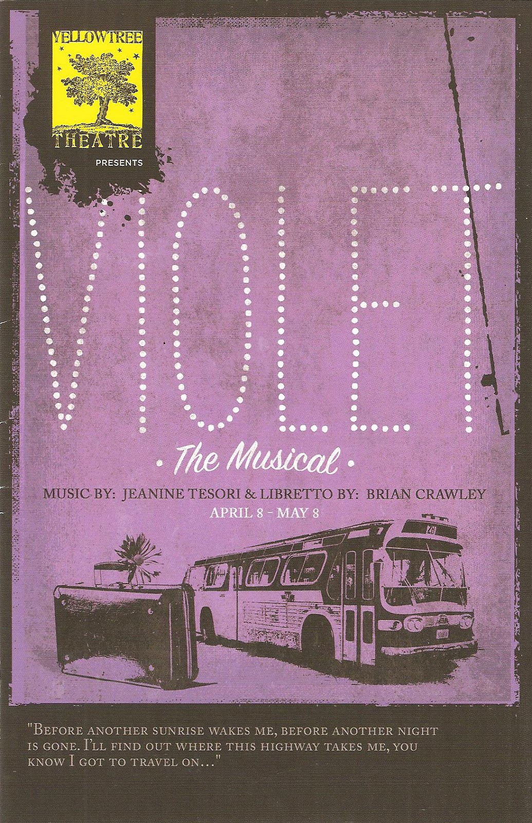 Cherry and Spoon: "Violet" at Yellow Tree Theatre