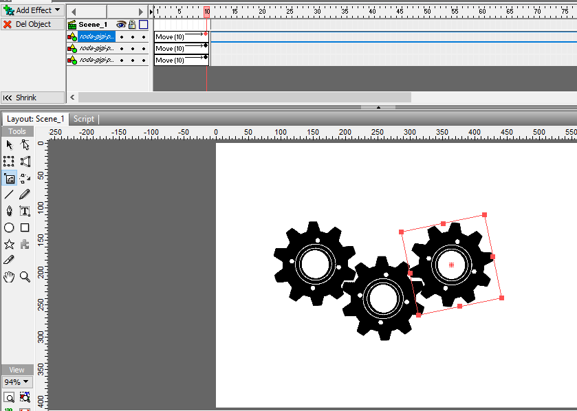 Blog pribadi M Khafidhur Rohman: Cara Membuat Animasi Roda Gigi