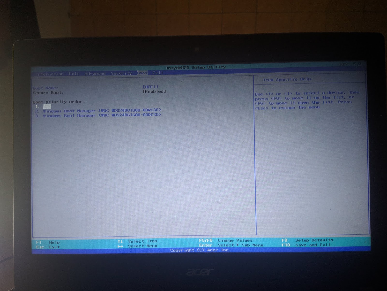 Cara Update BIOS Acer ke Versi Terbaru (Acer E5 476G) | WeBaik