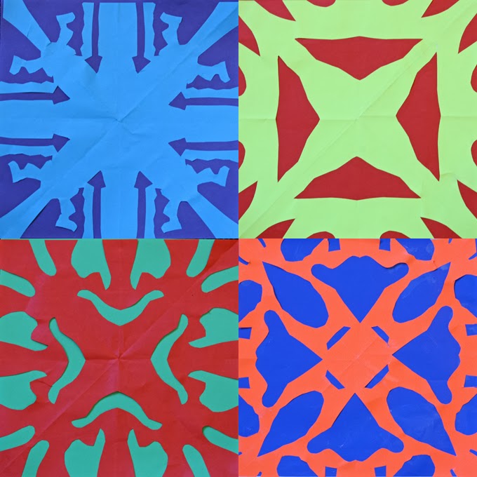 Art With Mr Hall: Paper Cut Patterns