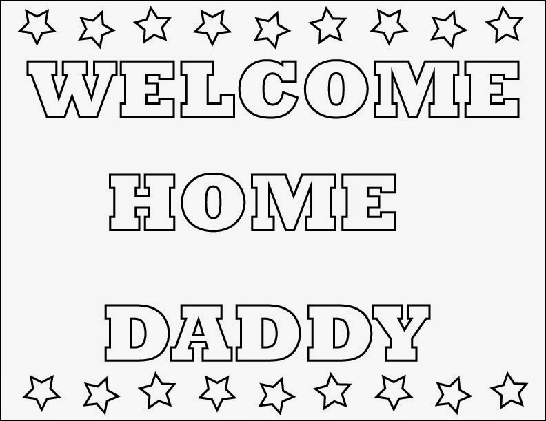 House on Sunflower Lane: Welcome Home Daddy!
