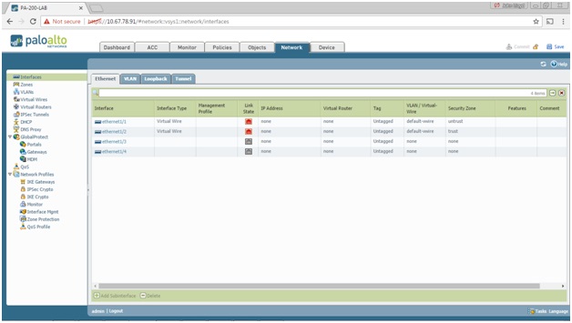 My Palo Alto Networks PCNSE Journal: Configuring Zones, Virtual Router ...