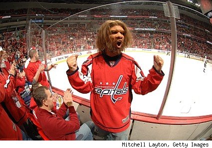 Contrary Guy: The Allstate Mayhem Guy and the Geico Caveman Guy....