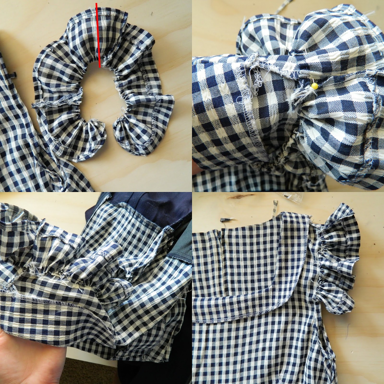 Thrift Store Upcycle - The Checkered Dress DIY Tutorial