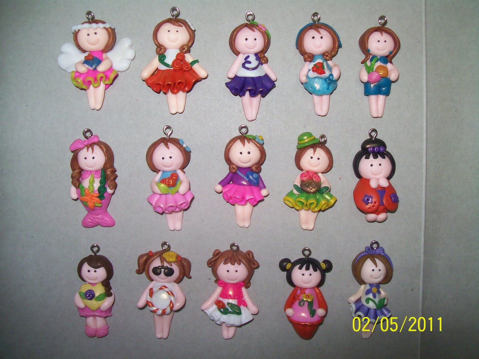 Claystationyong: Figurine Make By Polymer Clay - For Sell