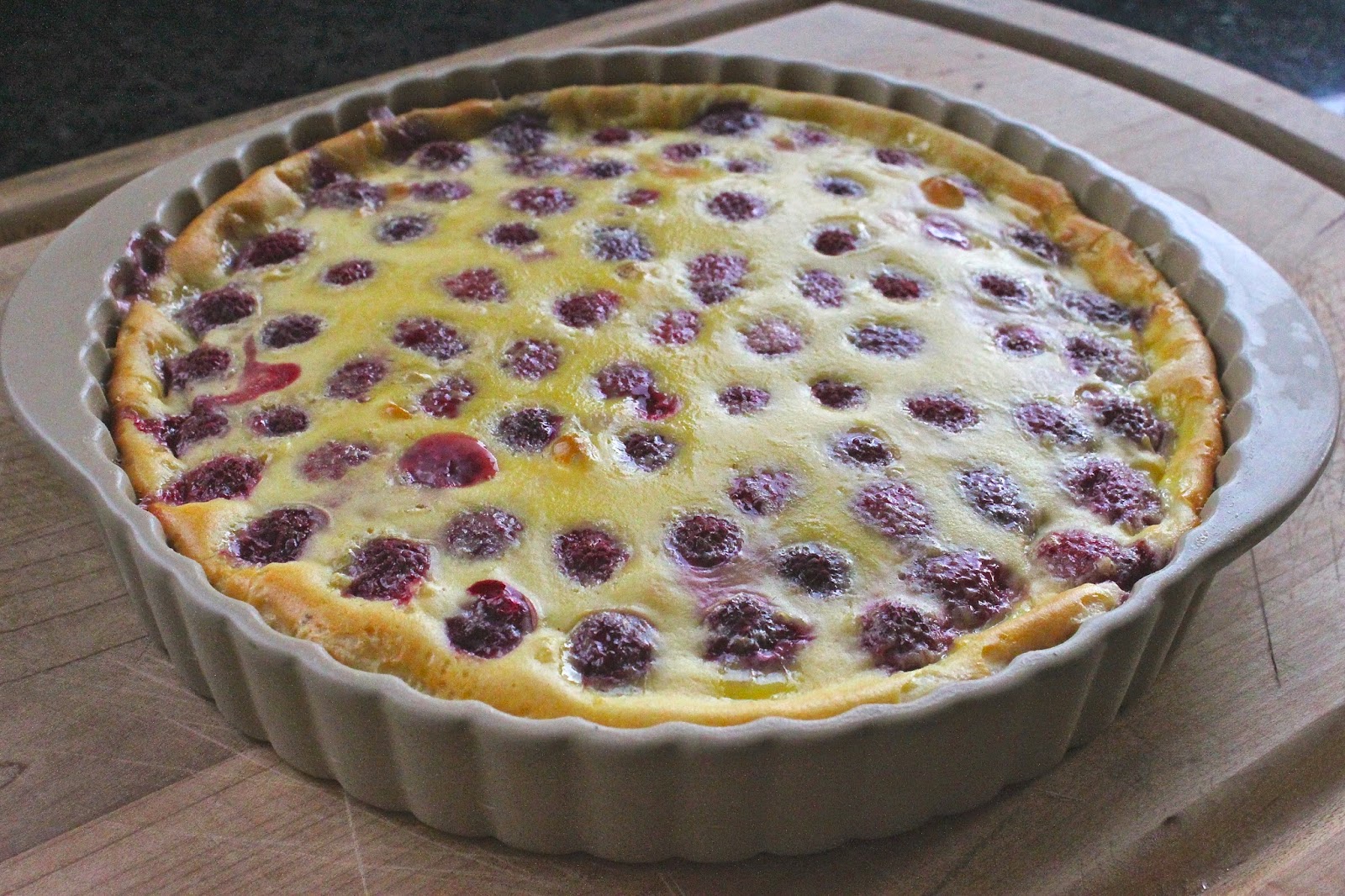 From Which Things Grow: Chew on This | Raspberry Custard Pie