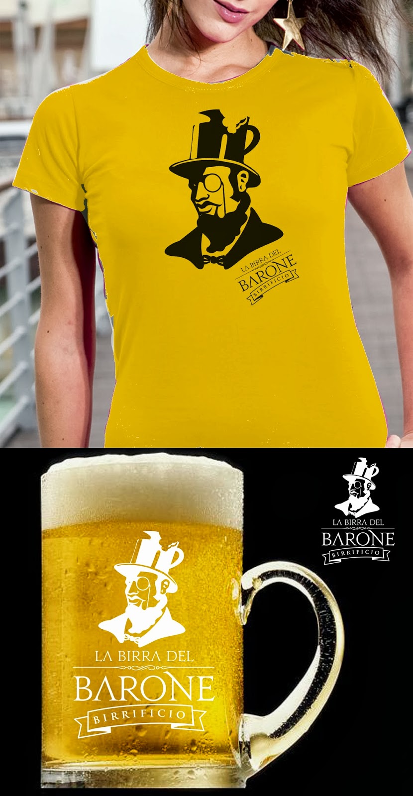 SE NON DICI CHE ESISTI NESSUNO LO SA.: Logo barone birra_birrificio