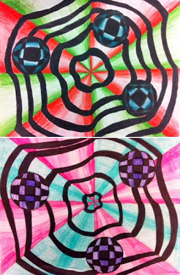 artisan des arts: Optical Illusions - grade 5/6