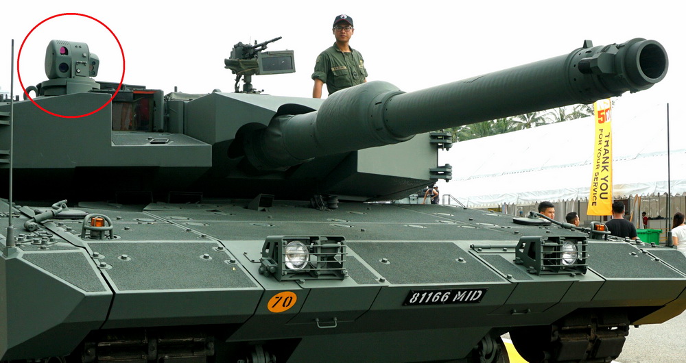 DEFENSE STUDIES: Leopard 2A4SG Kini Dilengkapi Sistem Optik ELOP COAPS
