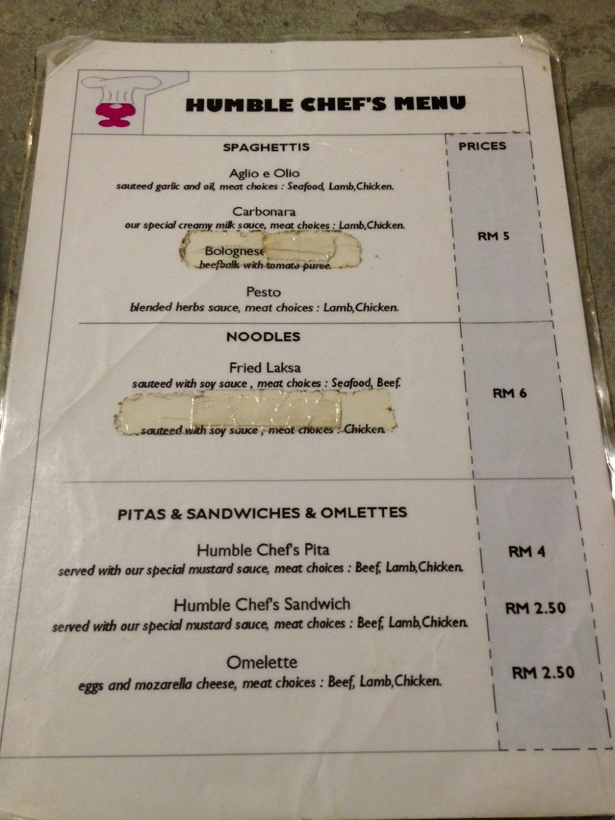 AyuDenira: Be humble at Humble Chef