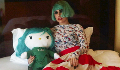 Lady Gaga as Hello Kitty | Hello Kitty Forever