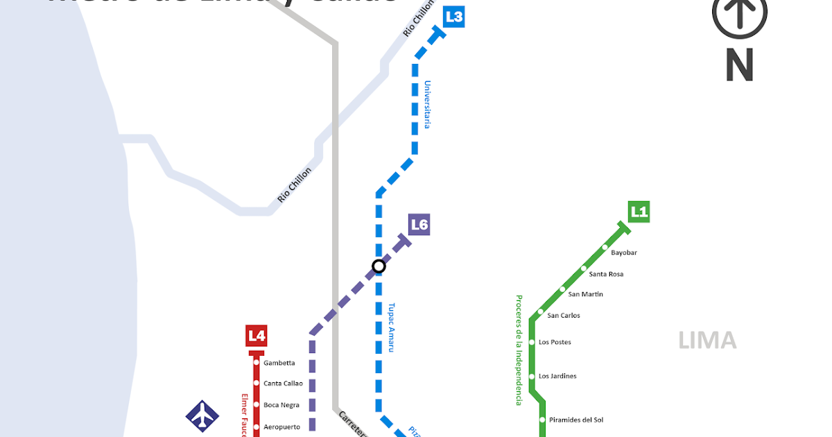 Metro de Lima (Horizonte 2025): Red Futura al 2025 - Metro de Lima y ...