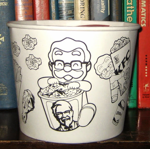 Percy's Fast Food Toy Stories : Coloring Bucket 2014 - KFC