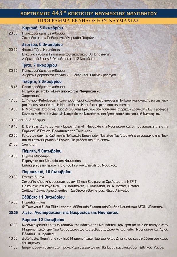 AAXOY !!! : ΝΑΥΜΑΧΙΑ ΝΑΥΠΑΚΤΟΥ 7 ΟΚΤ 1571