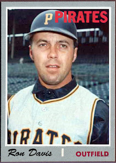 WHEN TOPPS HAD (BASE)BALLS!: MISSING IN ACTION- 1970 RON DAVIS