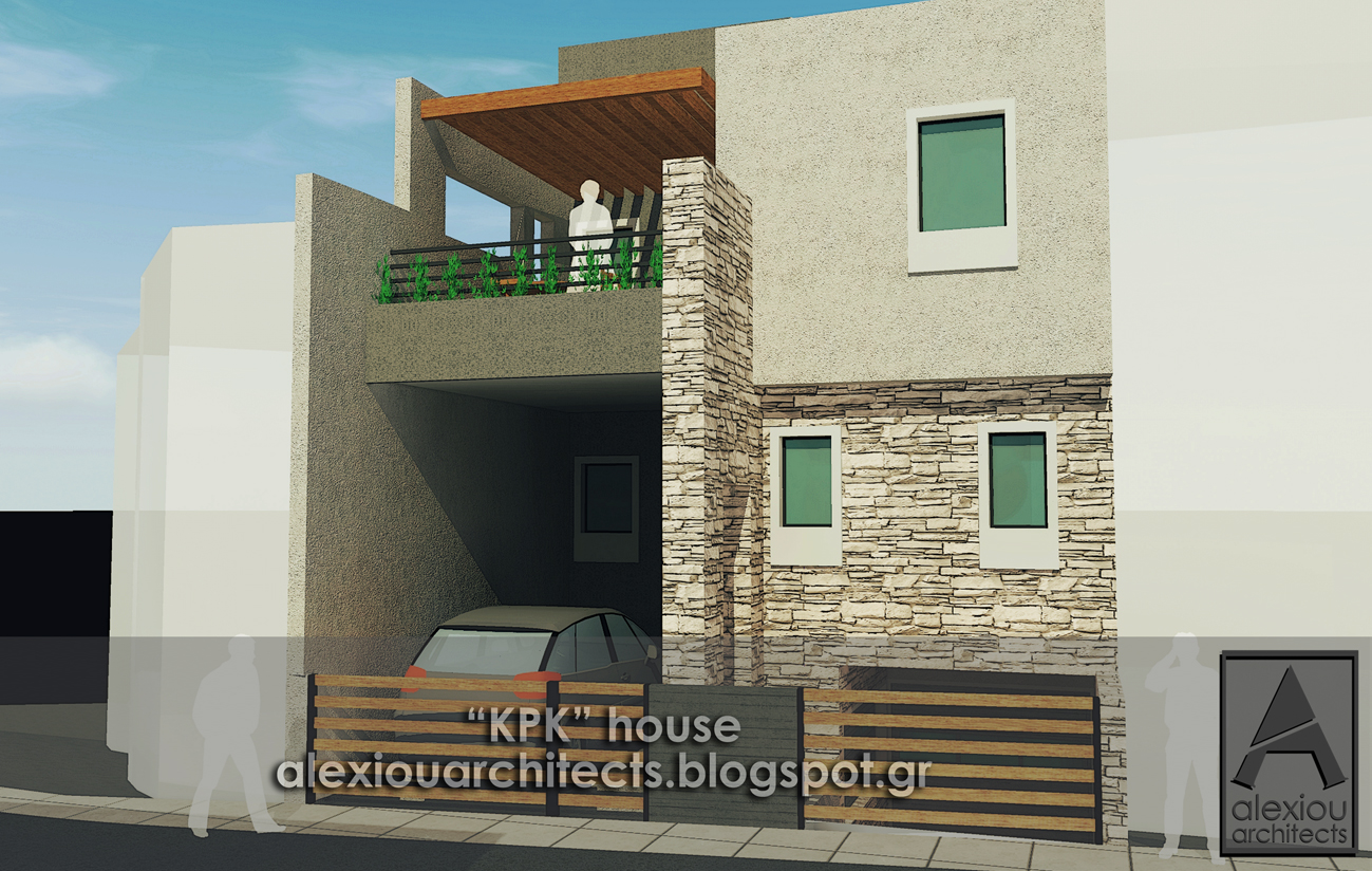 alexiouarchitects: KPK house (first plans)