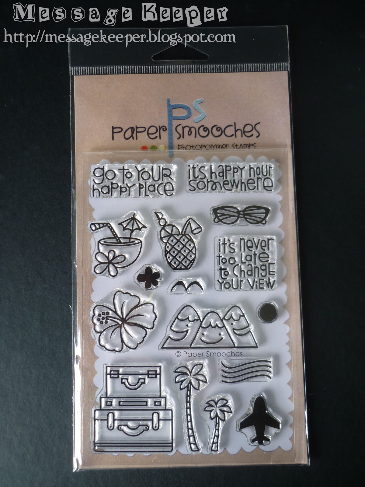 Message Keeper: Another Parcel.....My Paper Smooches Stamps!
