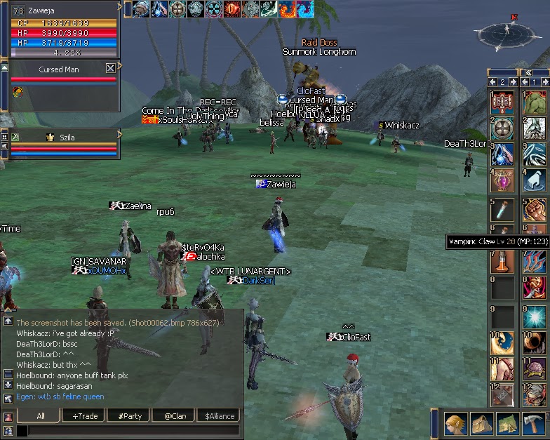 Lineage 2 - best mmo ever: Old C4 / C5 Lineage 2 gameplay screenshots