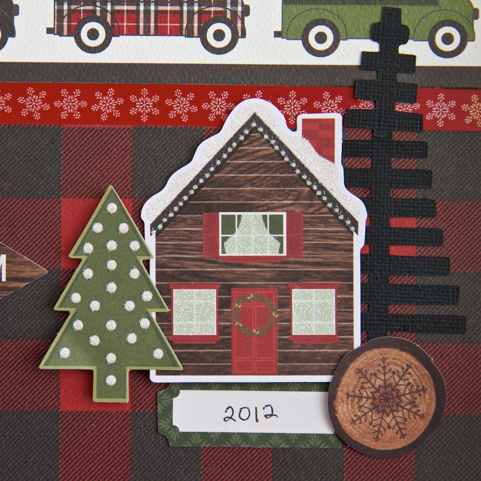 Love The Journey: Christmas Cheer Layout