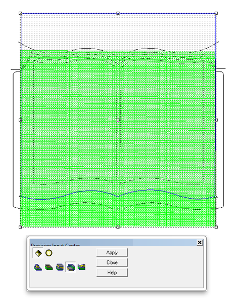 Last steps to create the crest relief - Precision Board
