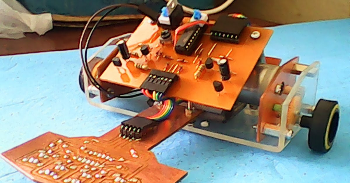 ZRF electronics: Line Follower Analog 4 Sensor (NEW !!)