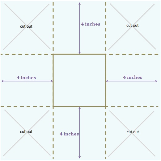 Explosion box (4 inch cube) - tutorial