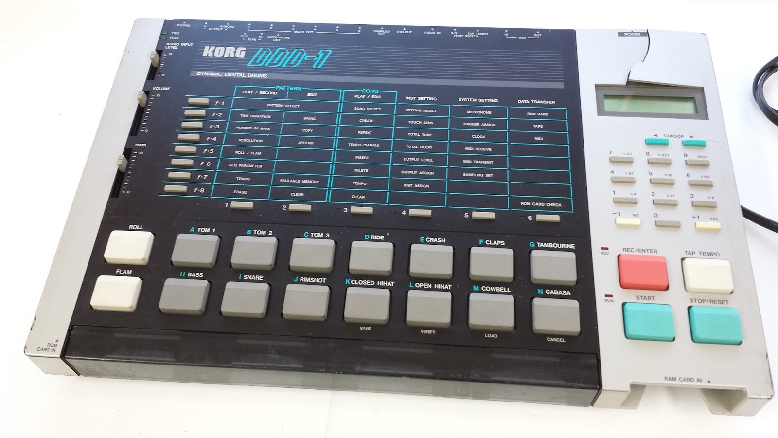 JonDent - Exploring Electronic Music: Korg DDD-1 Drum Machine