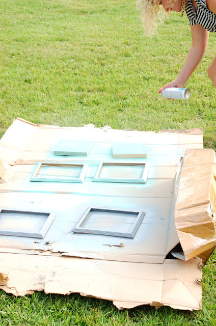 Thrifty Finds and Redesigns: DIY Fridge Frames