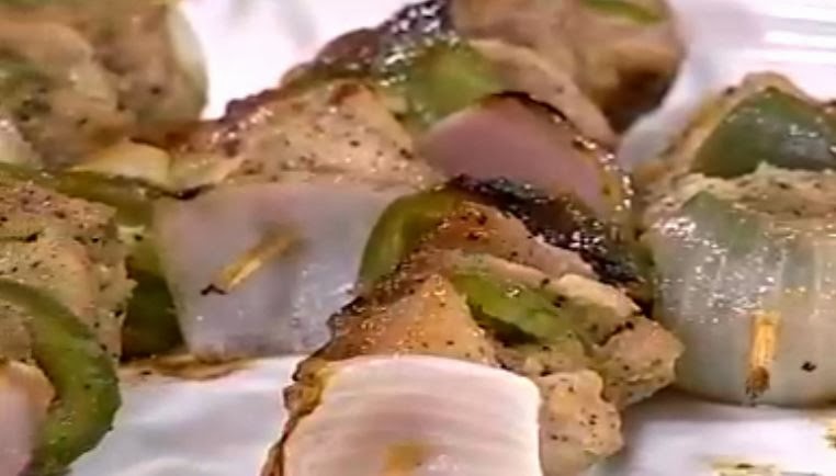 foodie: BBQ Honey chicken sheesh kebabs