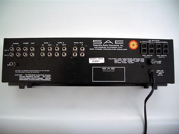 Rochester High End Audio: SAE- Scientific Audio Electronics