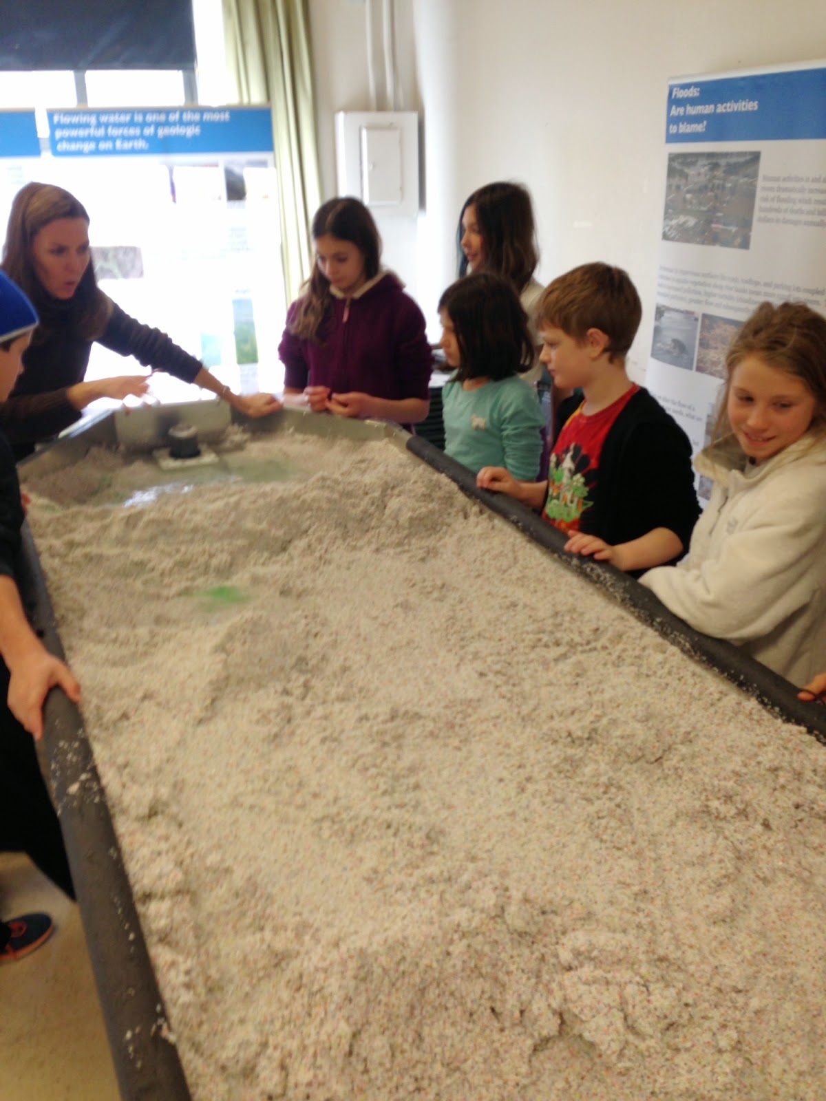 Jason's 5th/6th Grade Class at Summers-Knoll School: Stream table ...