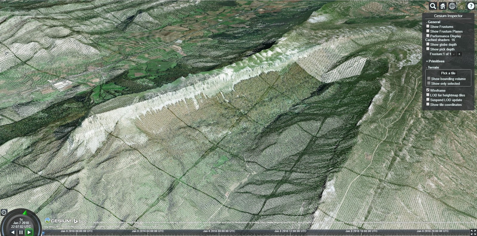 gisconletras: Fast Cesium terrain rendering with the new quantized-mesh output of the opensource ...