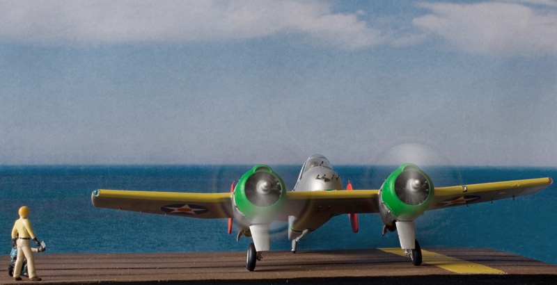 AlexS Scale Aircraft Modelling: Grumman F5F-1 Skyrocket Model