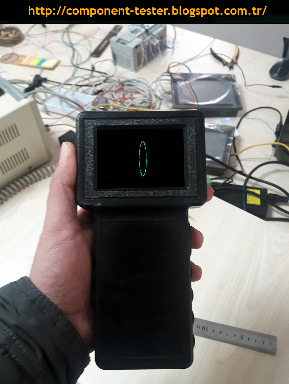 Component Tester - Komponent Test Aleti: El tipi komponent test aleti