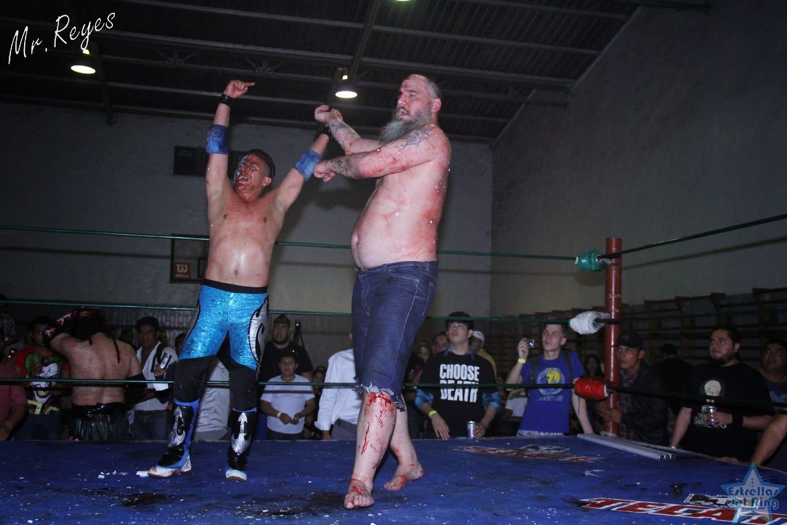 ESTRELLAS DEL RING.: David (IMPULSO) venció a Goliath (NECRO BUTCHER ...
