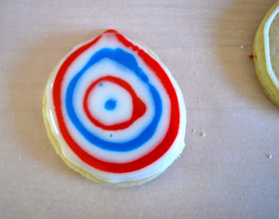 Reinventing Nadine: Forth of July Fireworks Cookies