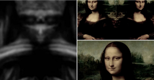 Da Vinci ocultó un Alien en la Mona Lisa. Tienes que mirar dos veces ...