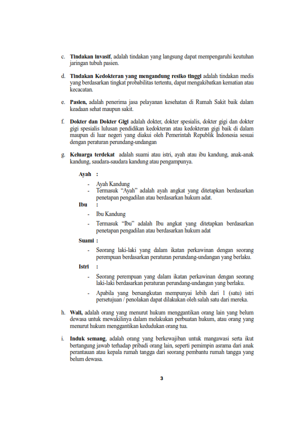 Contoh Pedoman Pelaksanaan Persetujuan Tindakan Kedokteran ~ Akreditasi ...