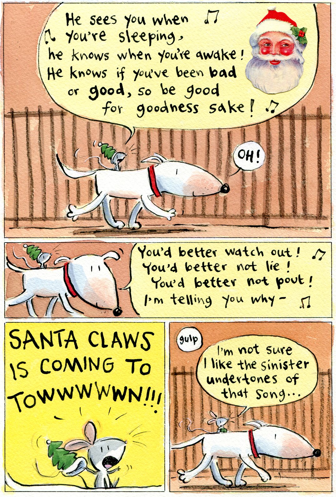 Chalk & Cheese Comics: December 2012