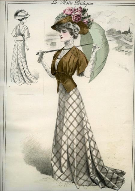 Festive Attyre: Edwardian half-mourning dress pics