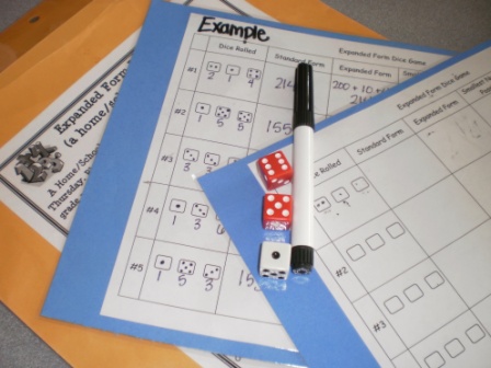 The Original Math Maniac: Take Home Math Kits