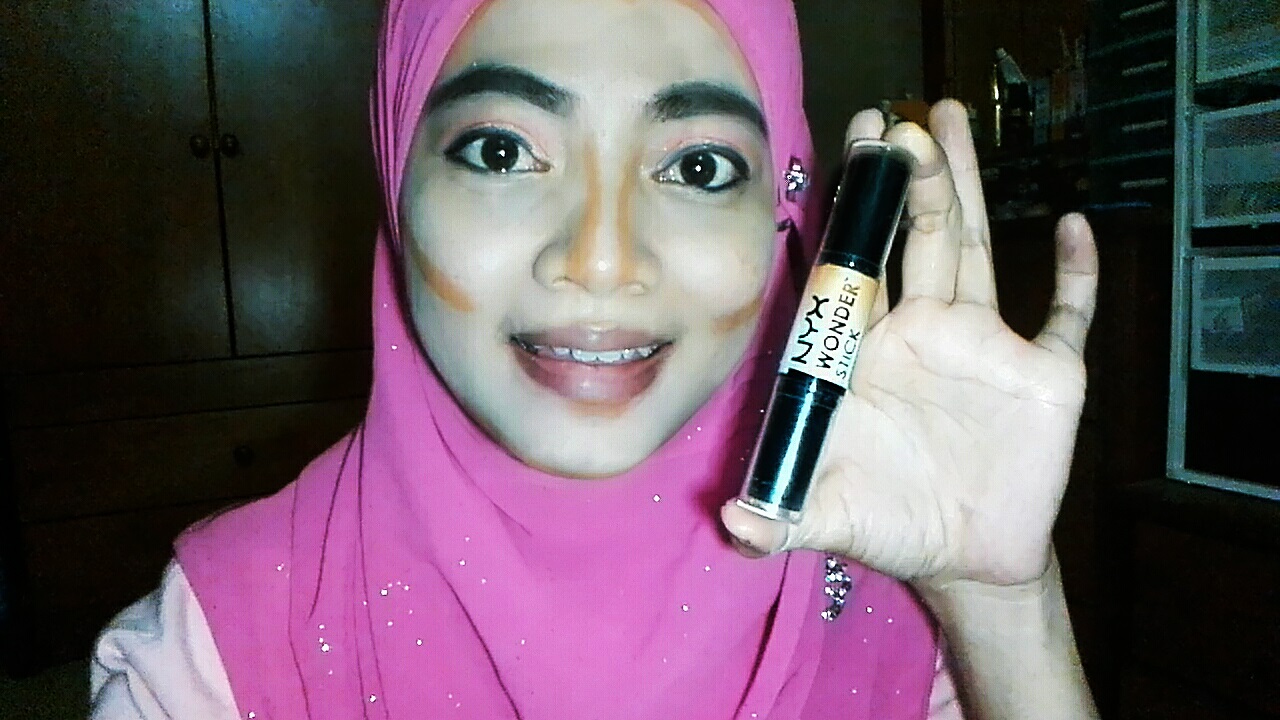 BUAT SHADING MUKA DENGAN NYX WONDER STICK DAN CONCEALER COVER ...