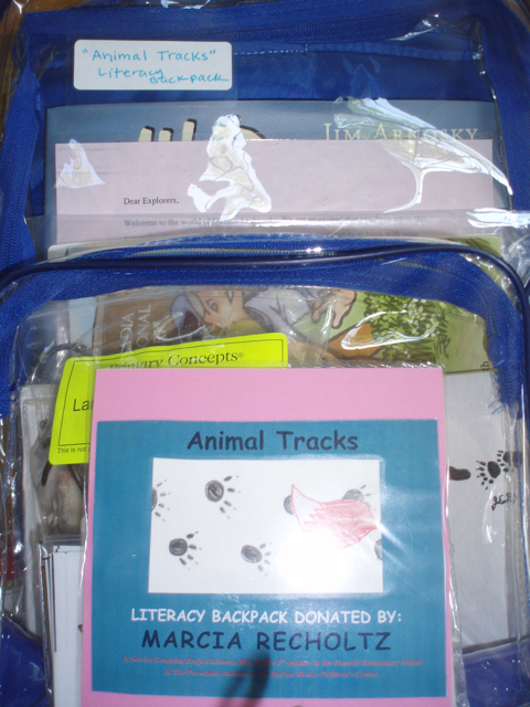 Read Aloud Literacy: Literacy Backpacks