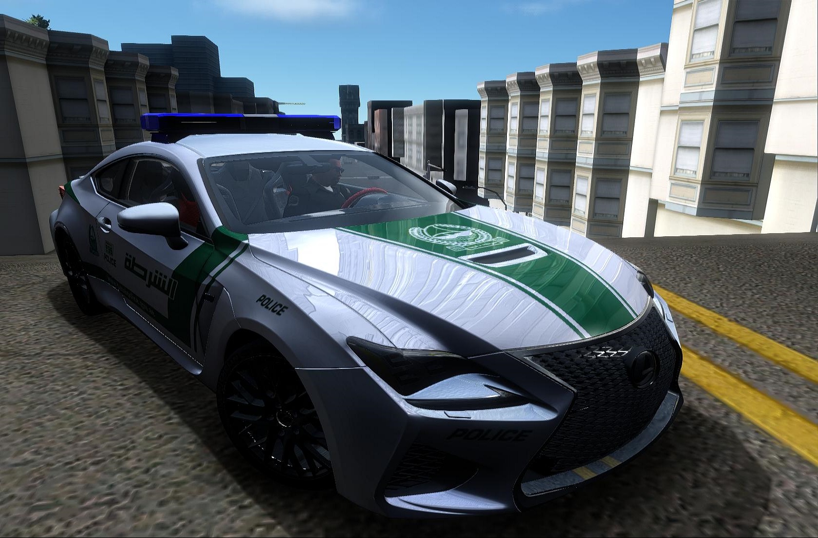 POPO-SPOT: 【REL】2015 Lexus RC-F Dubai Police Car【ELM】