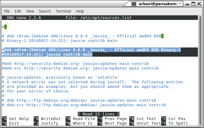 Mengatasi Masalah Malformed Line In The Source List Etc Apt Sources List Url Saat Update