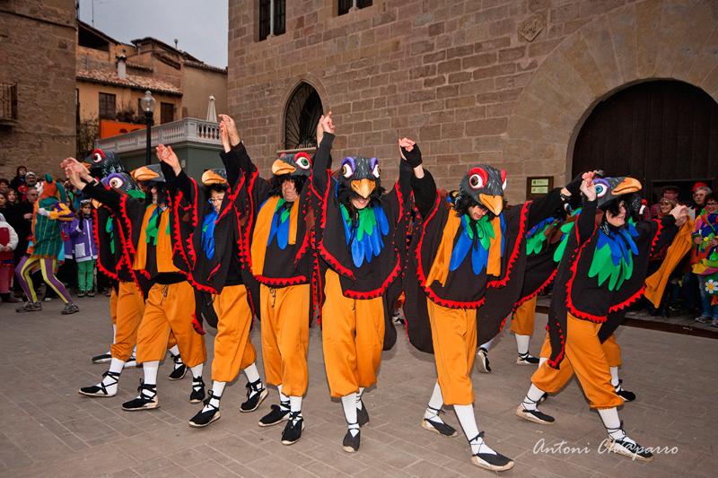 Solsones en Imagenes: Contradanzas, Ball de L'Indiot.Carnaval de Solsona