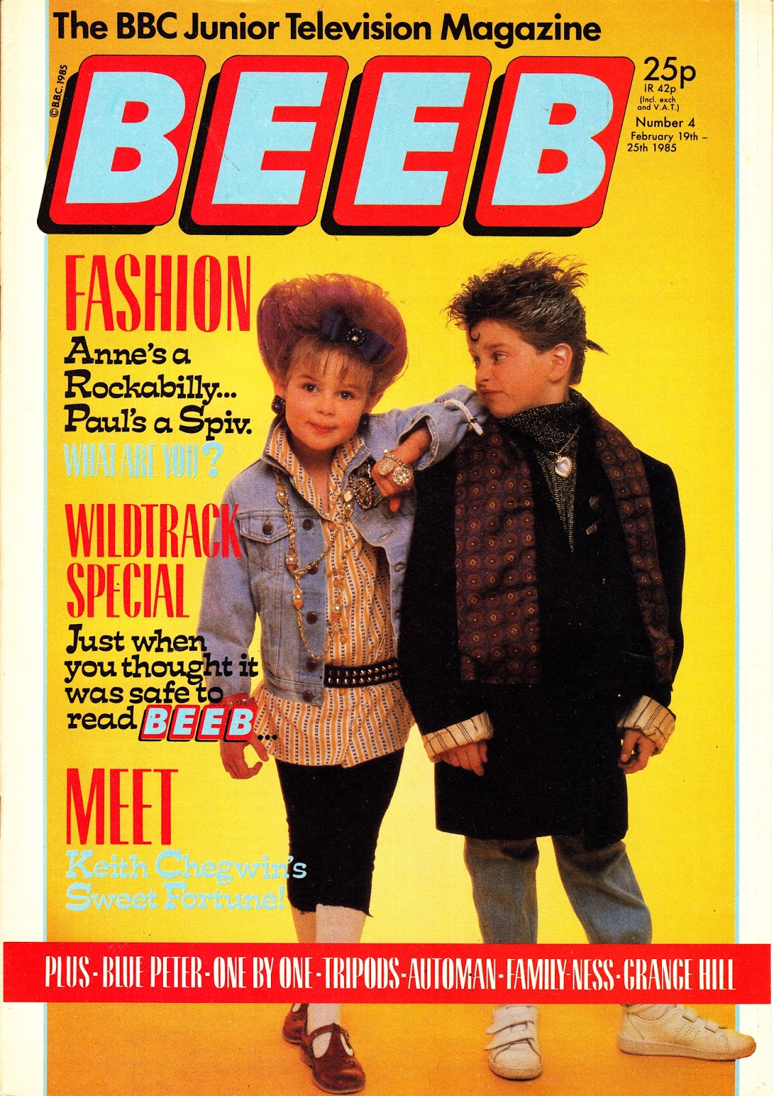 STARLOGGED - GEEK MEDIA AGAIN: 1985: BEEB MAGAZINE 1-5