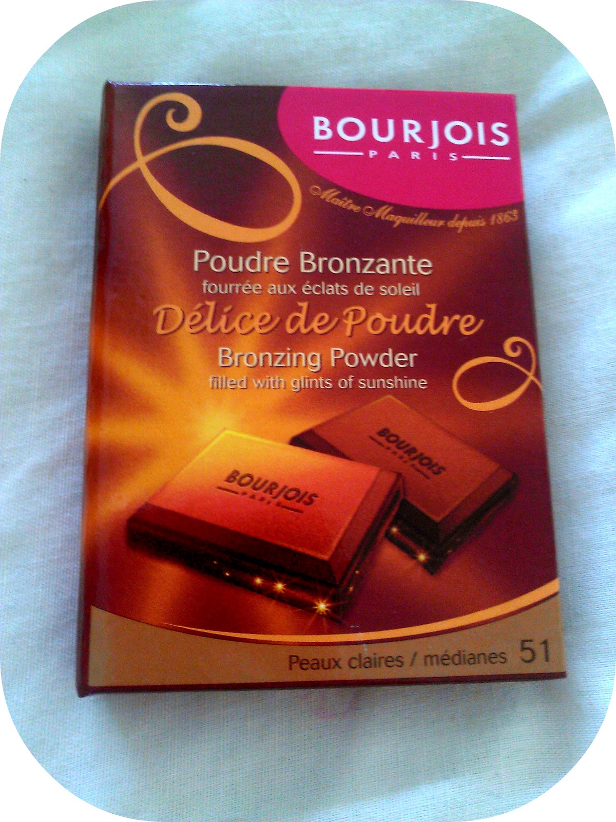 FloweryFloral: Bourjois 'chocolate bronzer'